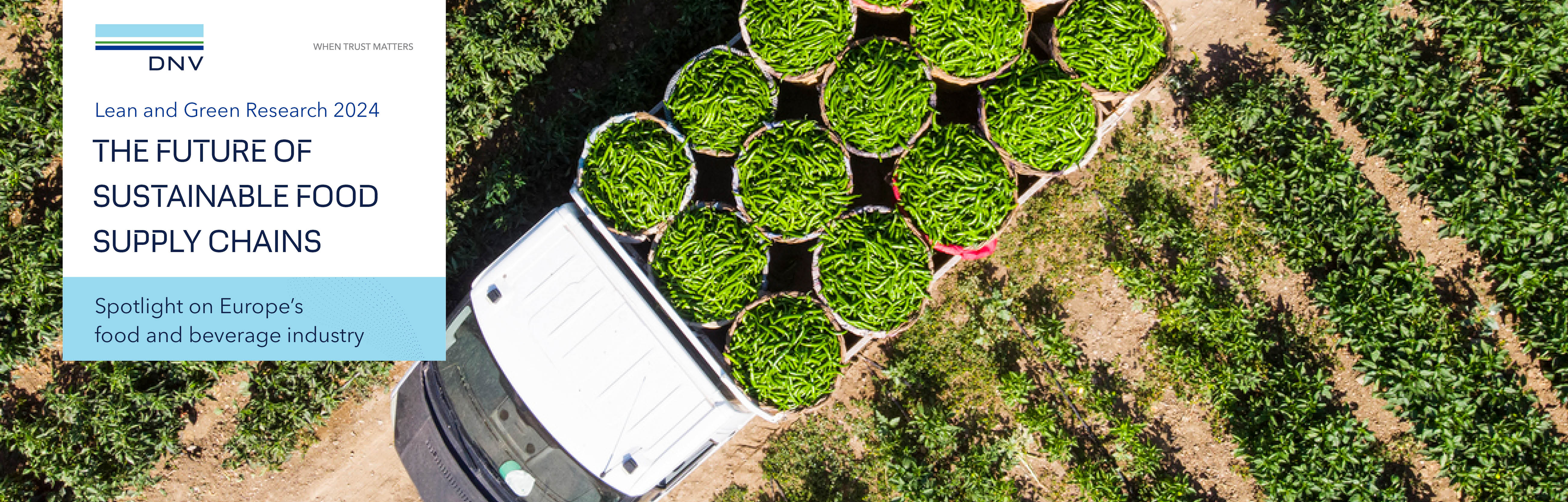 持続可能な食品サプライチェーンの未来：ヨーロッパの食品・飲料業界に焦点